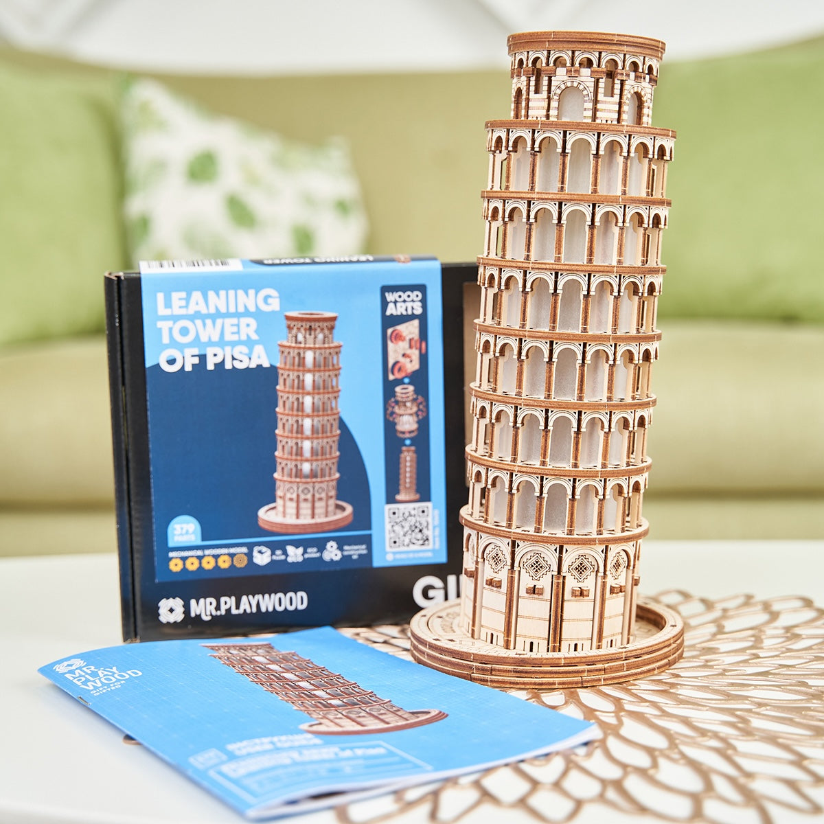 Mr Playwood Leaning Tower of Pisa Model DIY Kit – scienceSeeds