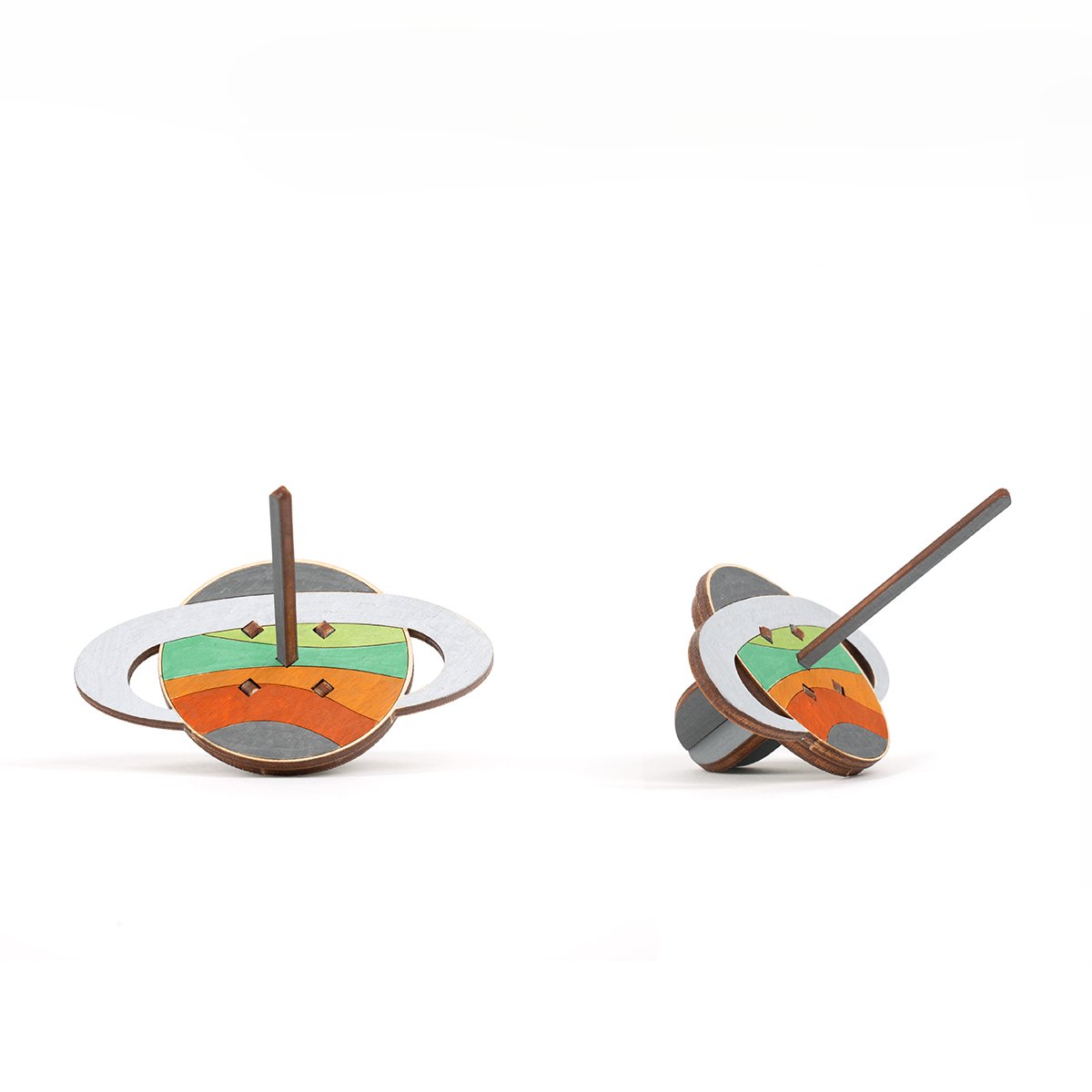 Saturn Spinning Top Kit – scienceSeeds