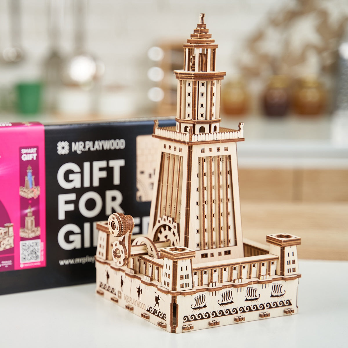 Mr Playwood Alexandria LightHouse Eco-Light DIY Ki – scienceSeeds