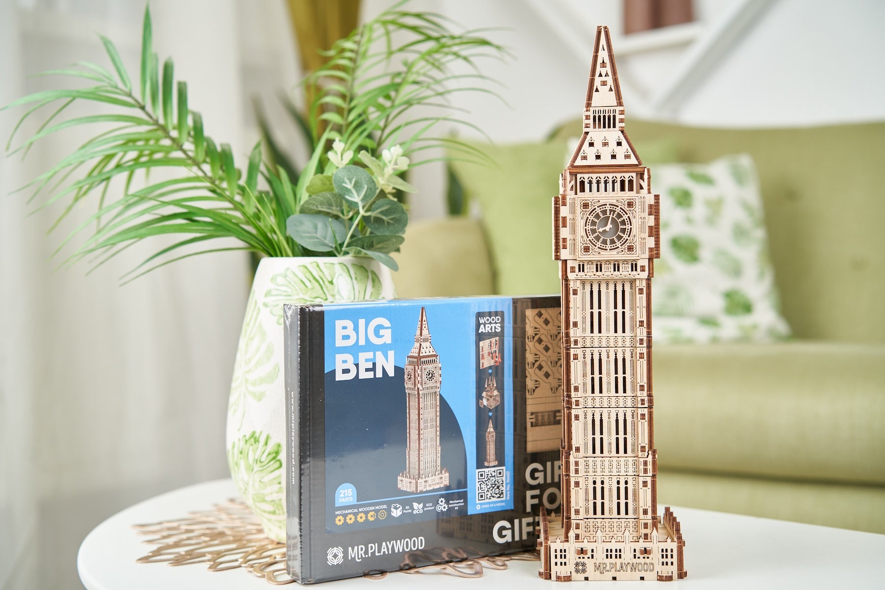 Mr Playwood London's Big Ben Model DIY Kit – scienceSeeds