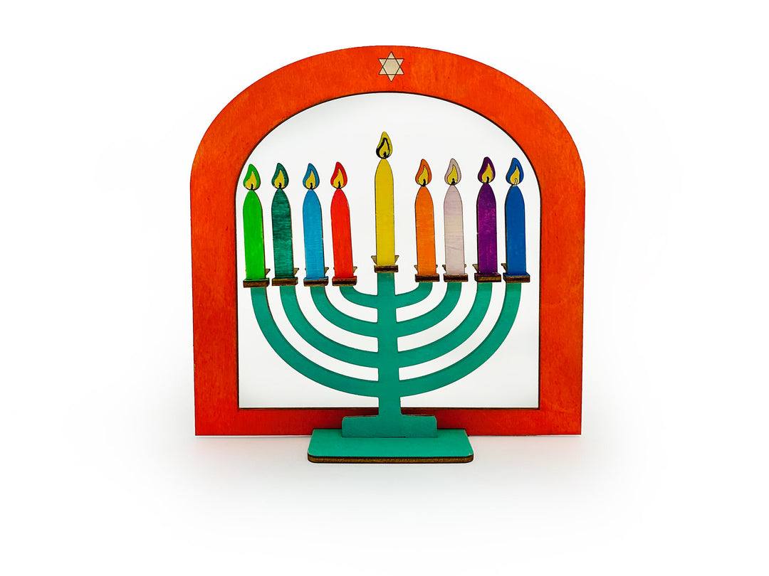 DIY Wooden Menorah Kit for Children – scienceSeeds
