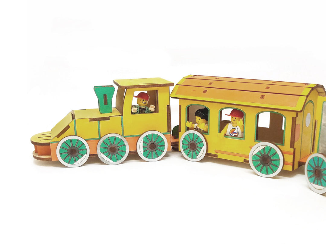 DIY Train Open Roof Wagon Kit – scienceSeeds